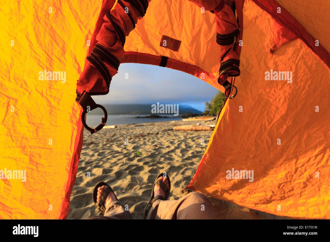 Inside of tent hi-res stock photography and images - Alamy