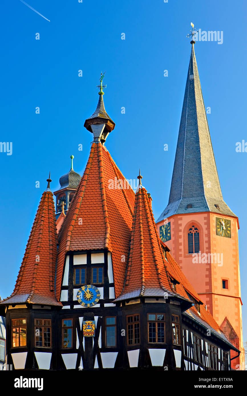 Historic town hall michelstadt hi-res stock photography and images - Alamy