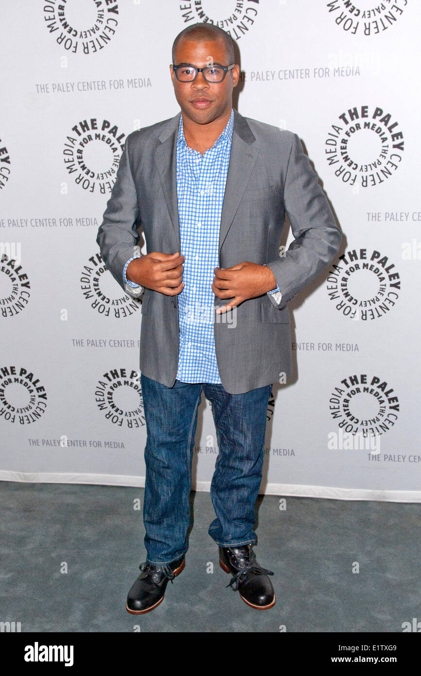 Los Angeles, USA. 9th June, 2014. Jordan Peele arrives for at The Paley ...