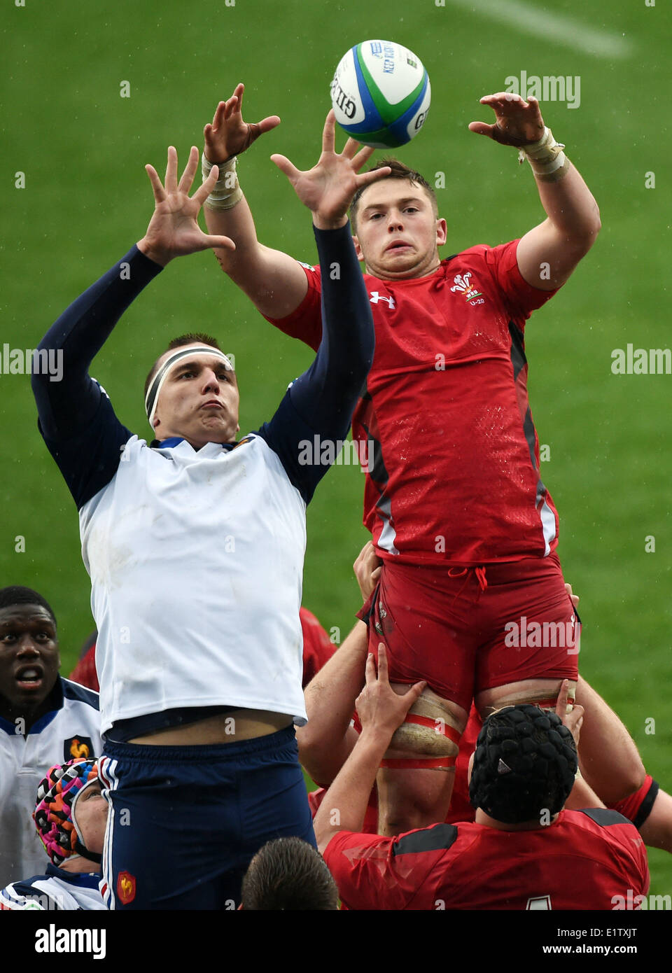 Auckland, New Zealand. 10th June, 2014. France's Jean Baptiste Singer ...