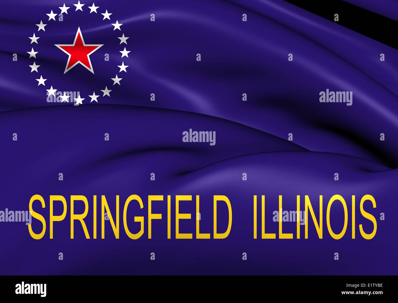 Flag of springfield hi-res stock photography and images - Alamy