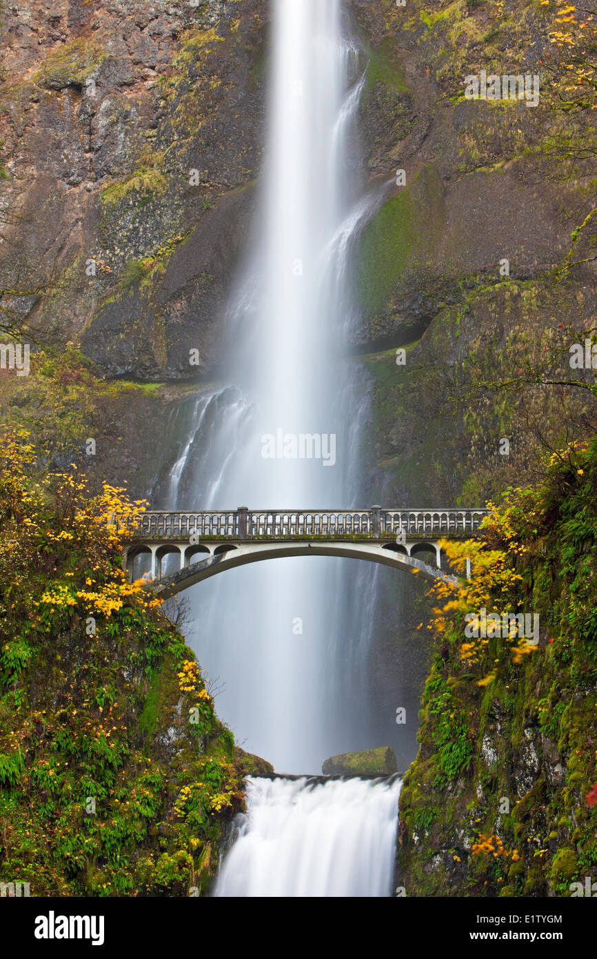 Bridge multnomah falls hi-res stock photography and images - Alamy