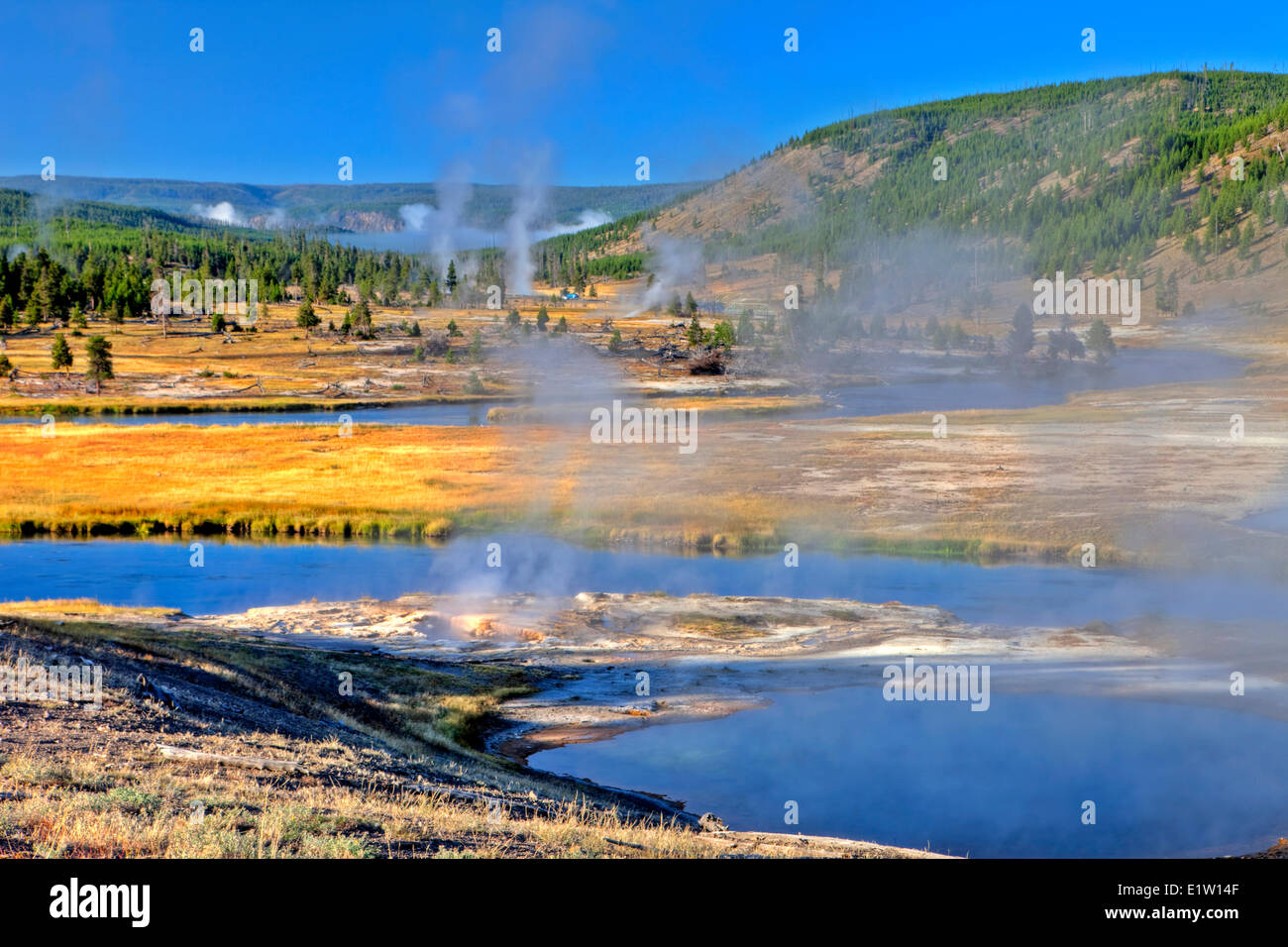 Midway geyser basin hi-res stock photography and images - Alamy