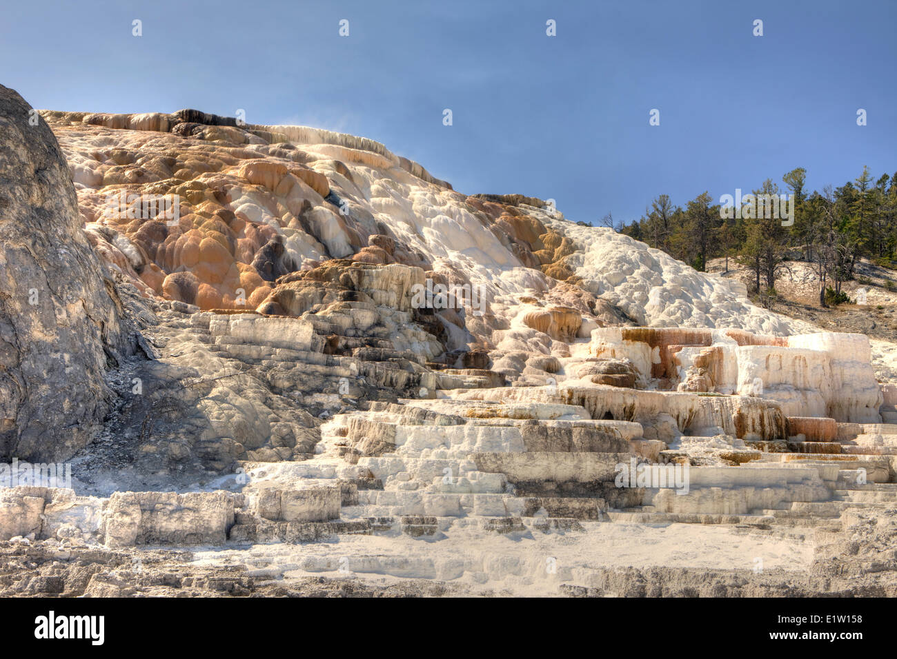 Yellowstone national park spring hi-res stock photography and images ...