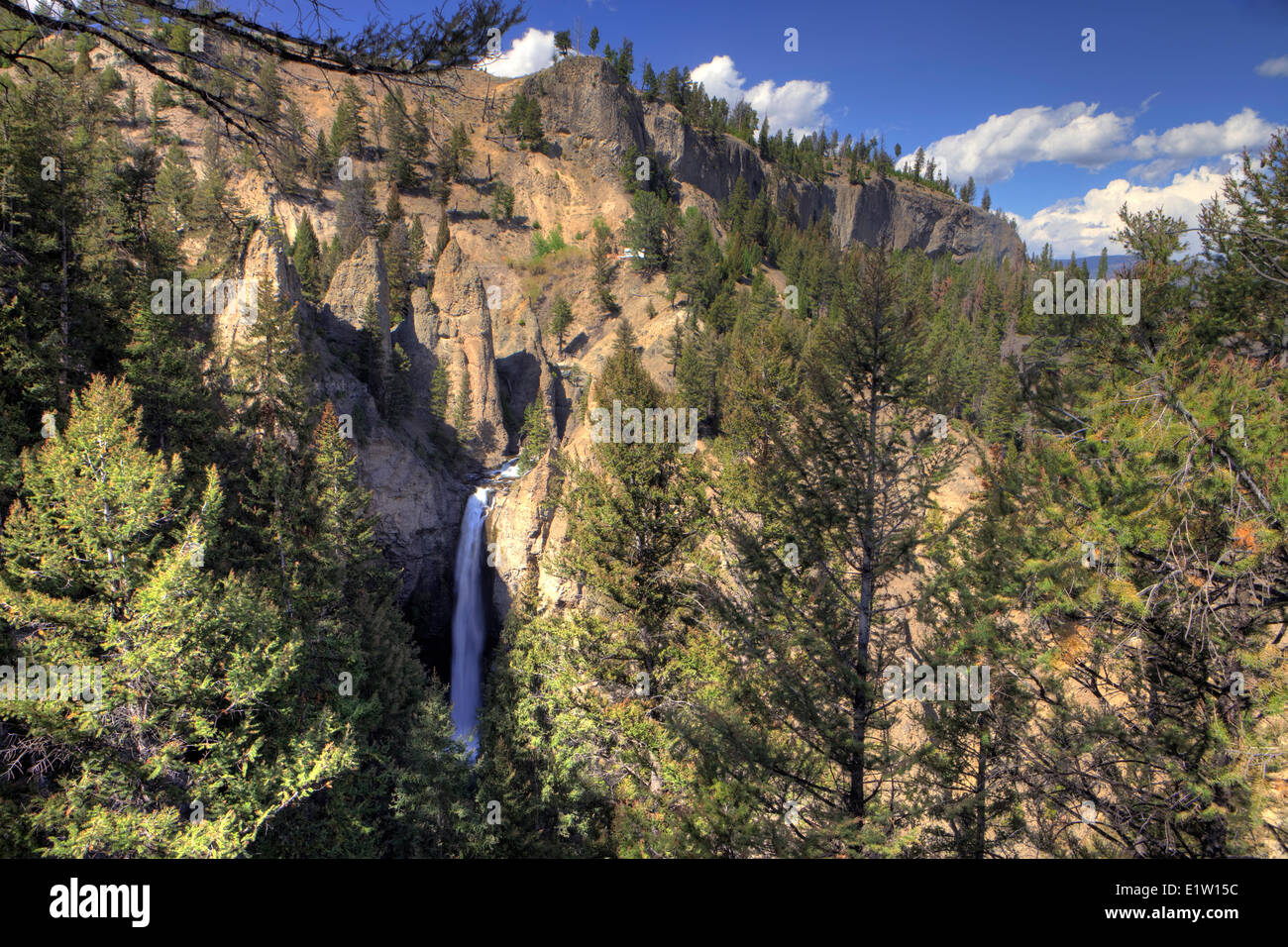 Tower fall yellowstone national park hi-res stock photography and ...