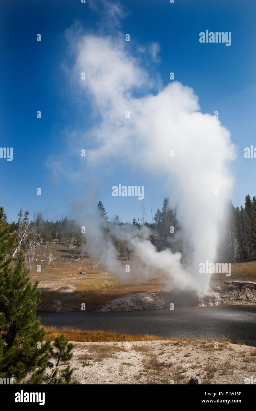 Riverside geyser hi-res stock photography and images - Alamy