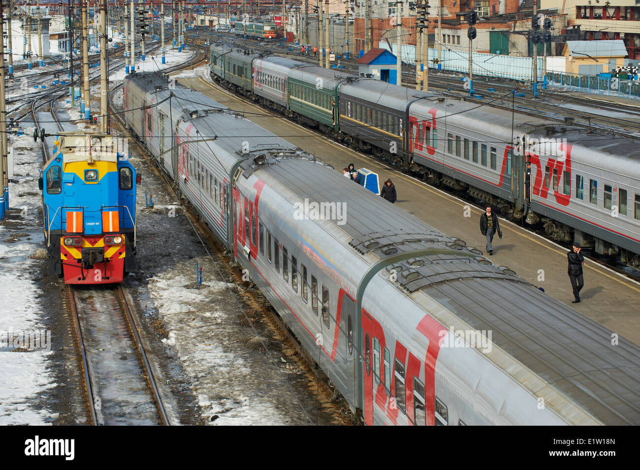 Tyumen railway station hi-res stock photography and images - Alamy