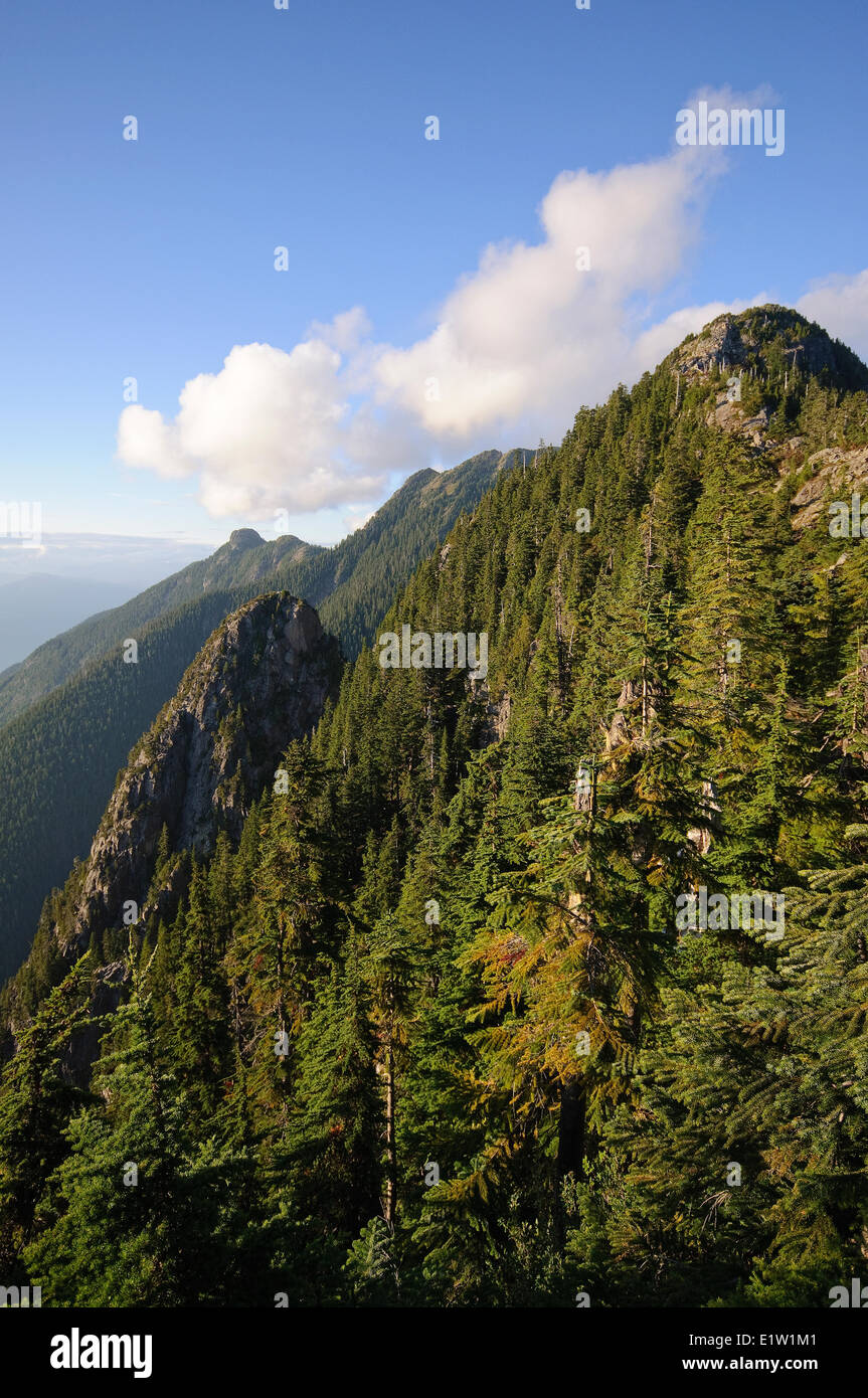 Mount Harvey and Harvey's Pup. Lions Bay. Howe Sound. West Vancouver ...