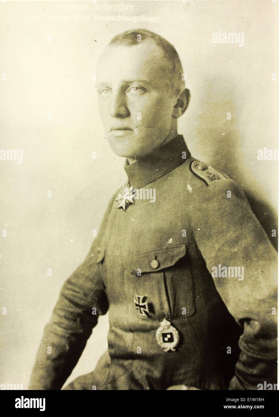 This image highlights the role of German aviators during World War I ...