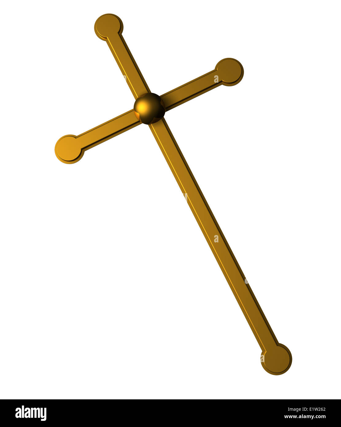 Cross from church on Cut Out Stock Images & Pictures - Alamy