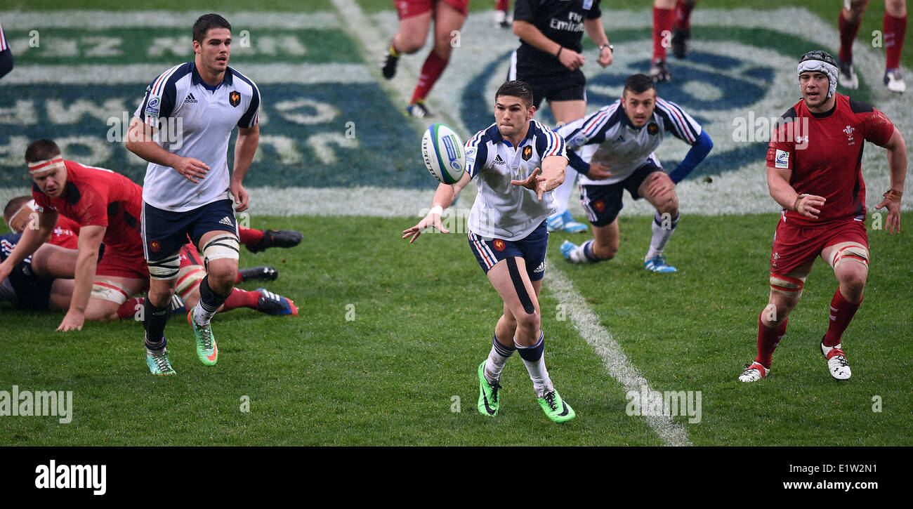 Auckland, New Zealand. 10th June, 2014. Xavier Mignot during the IRB ...