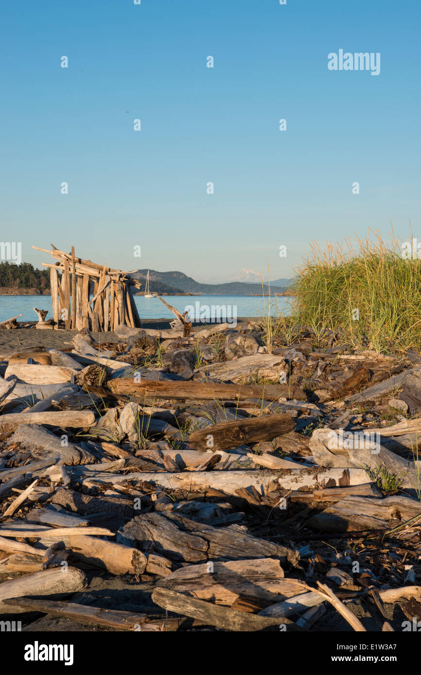 Sidney Spit, Sidney Island, Gulf Islands National Park, British ...