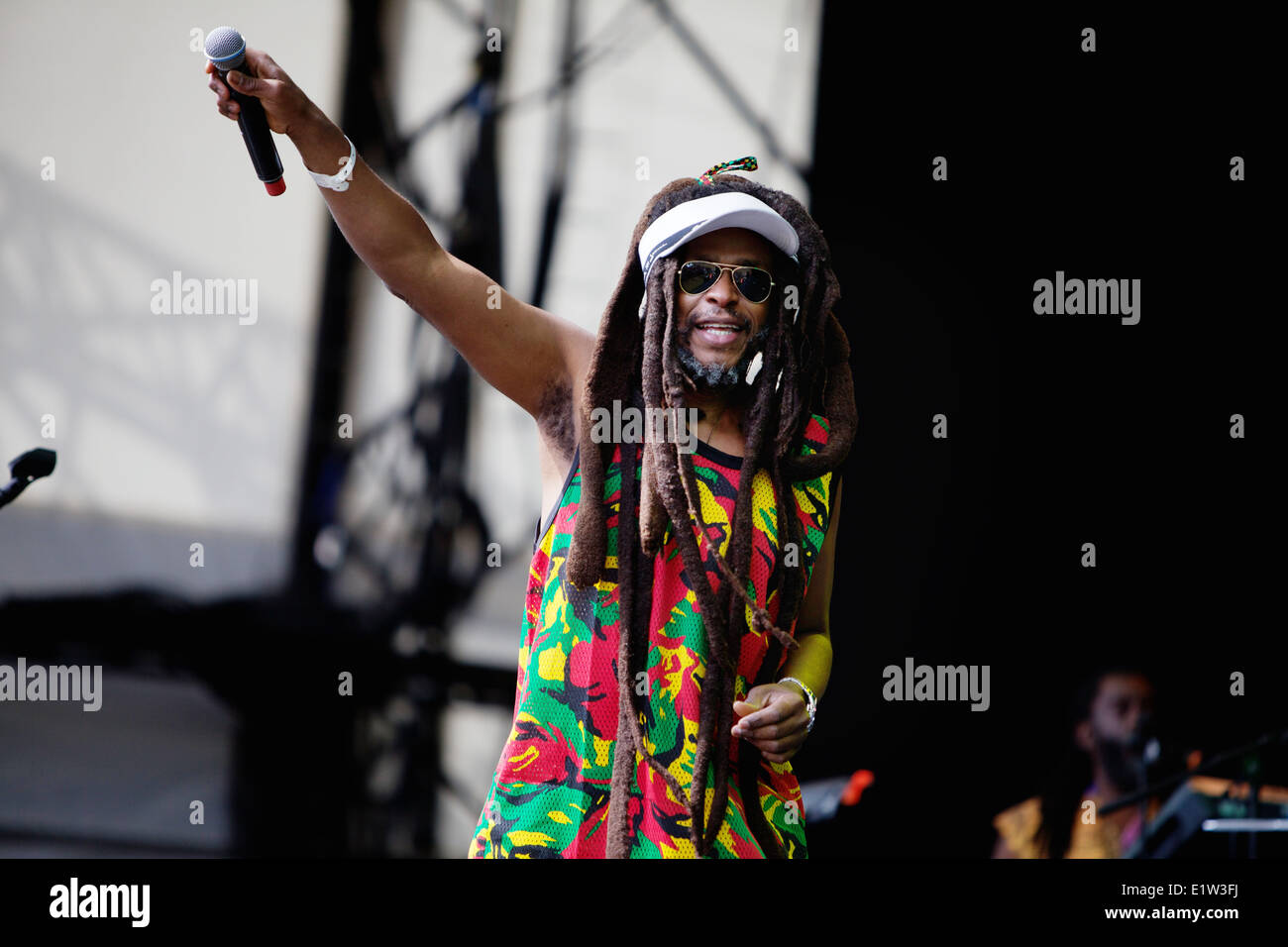 Steel Pulse live on stage at the Big chill music festival August 2011 ...