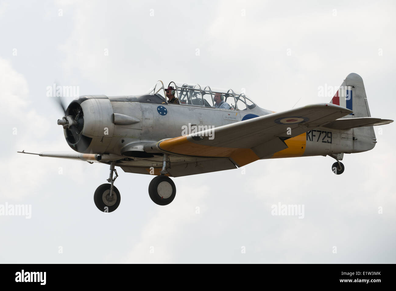 Vintage WW2 North American Aviation T-6 Texan (Harvard) trainer Stock ...