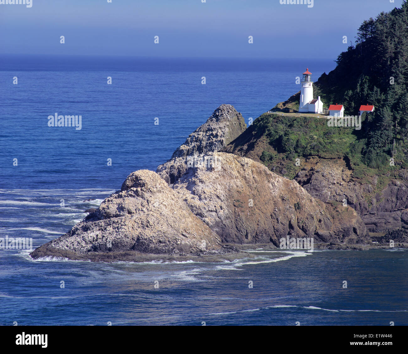 Heceta lighthouse, Oregon Coast Stock Photo - Alamy