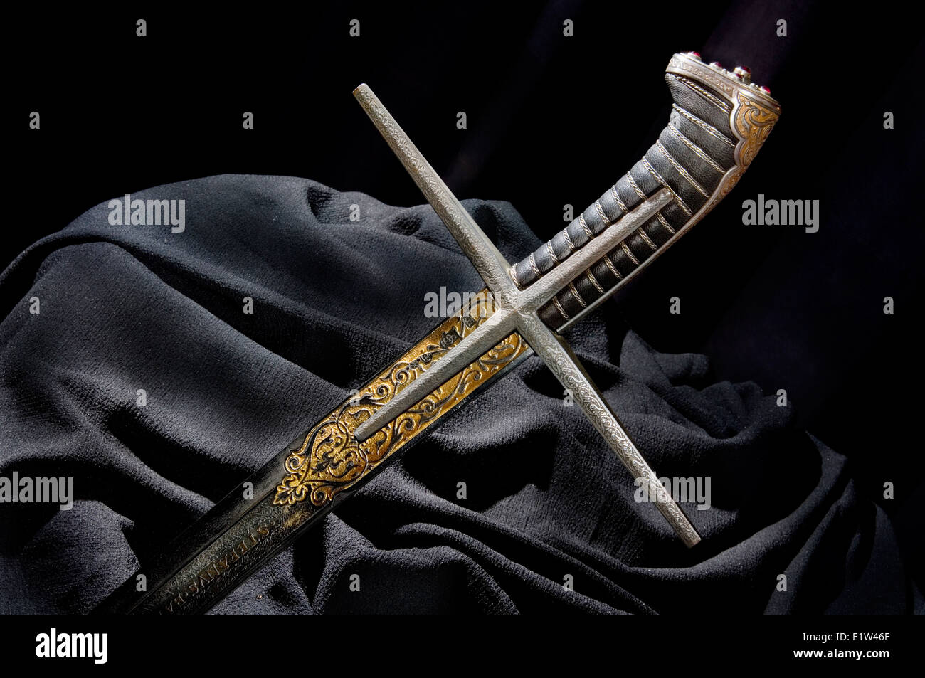 Ancient sabre. A smart variant of the fighting weapon Stock Photo - Alamy