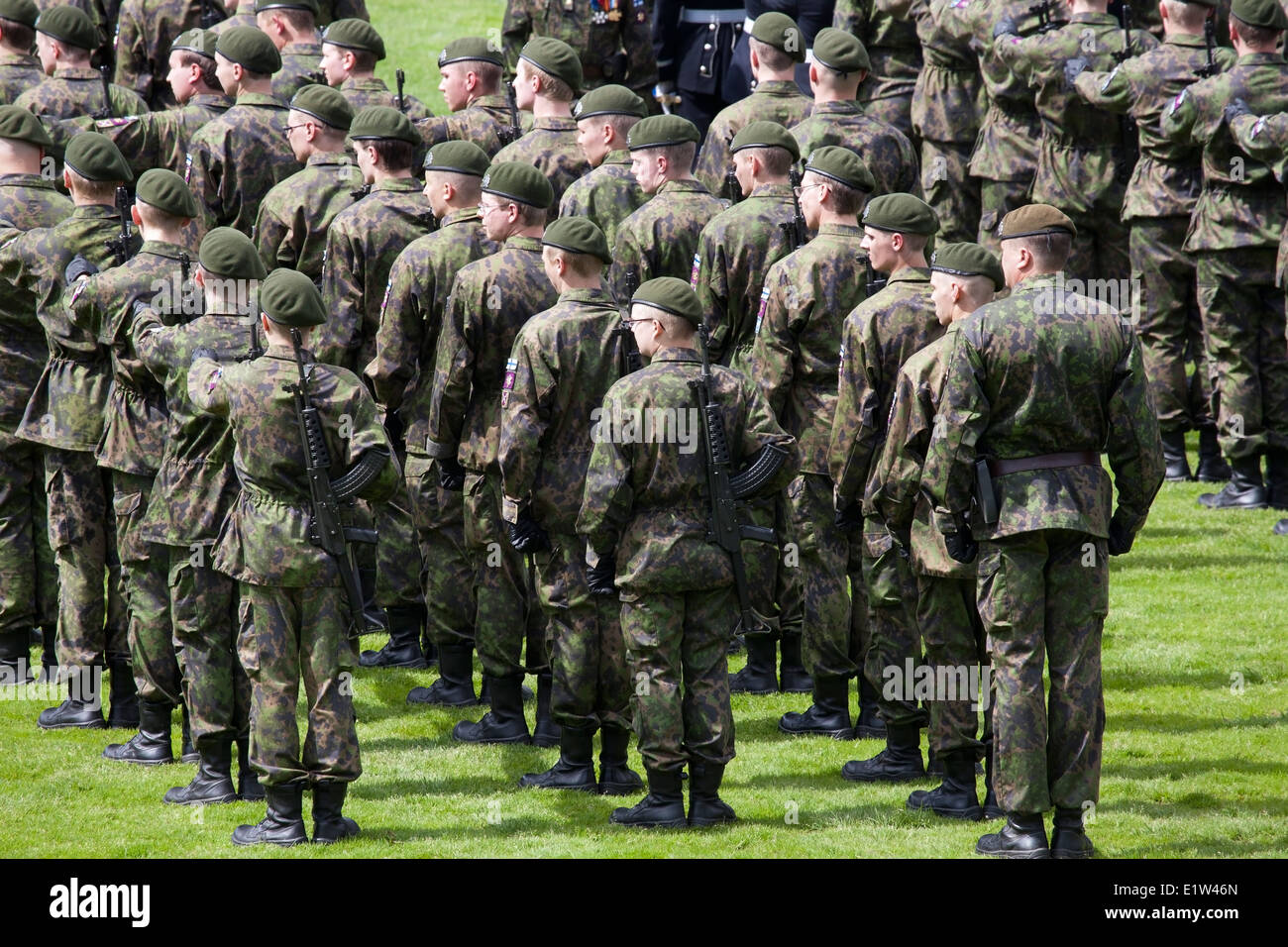 The Finnish Defence Forces' Day parade in Lappeenranta June 4th 2014 ...