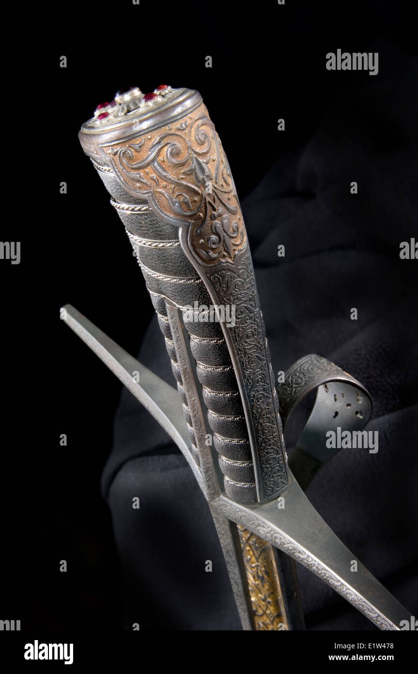 Ancient sabre. A smart variant of the fighting weapon Stock Photo - Alamy