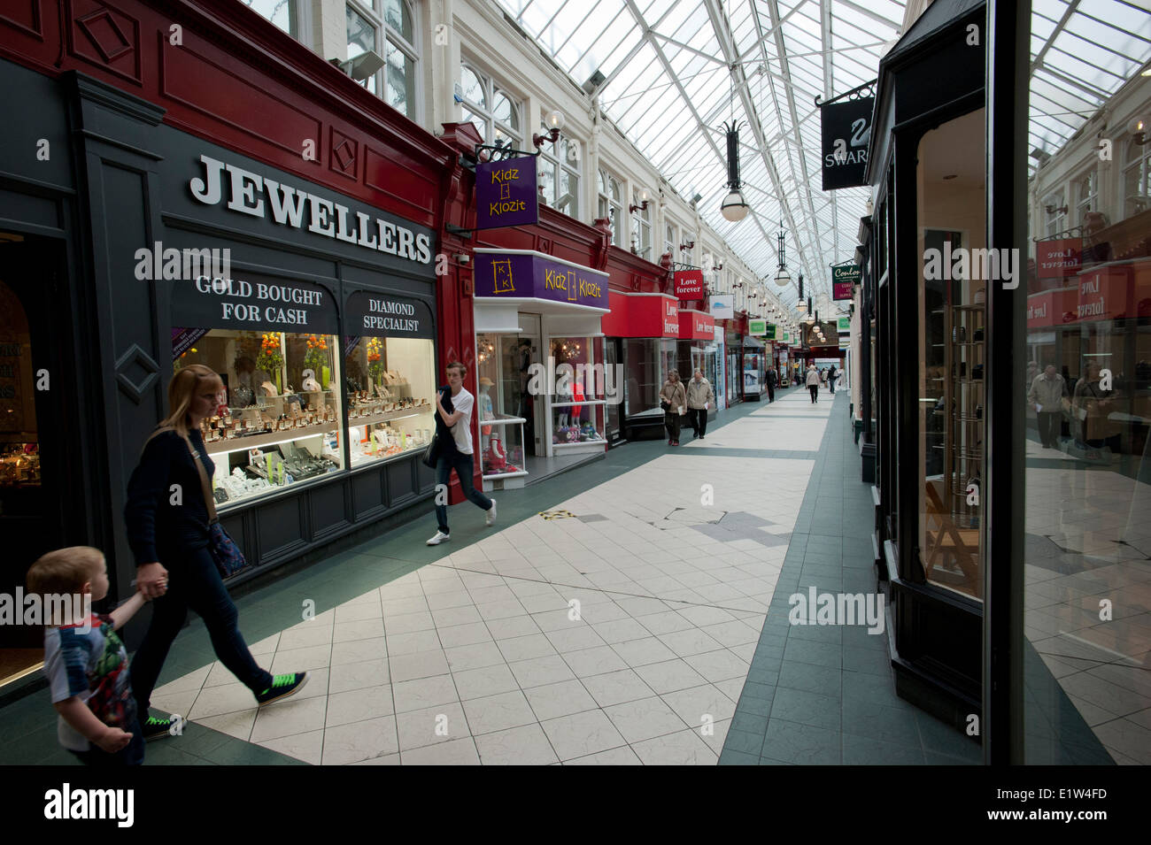 Wigan town centre, Greater Manchester, England, UK. June 2014 Wigan ...
