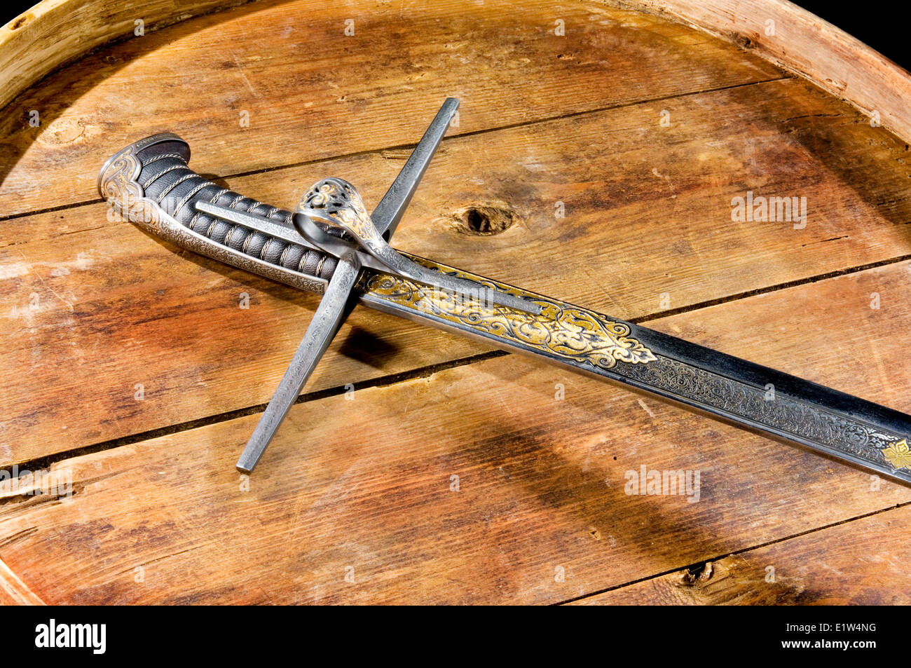 Ancient sabre. A smart variant of the fighting weapon Stock Photo - Alamy