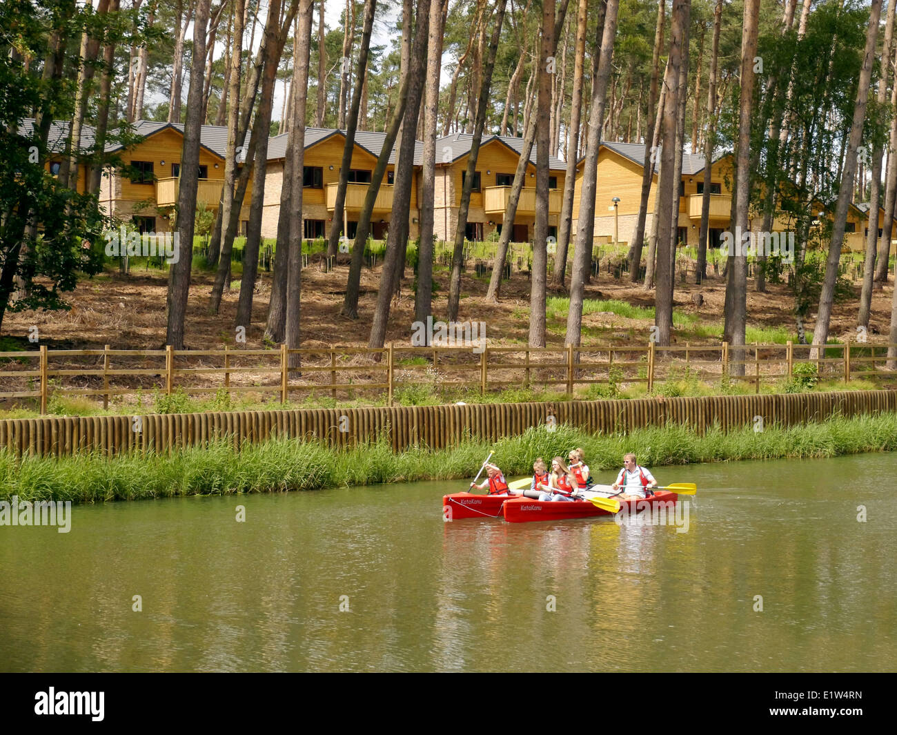 Center Parcs at Woburn Forest Stock Photo - Alamy