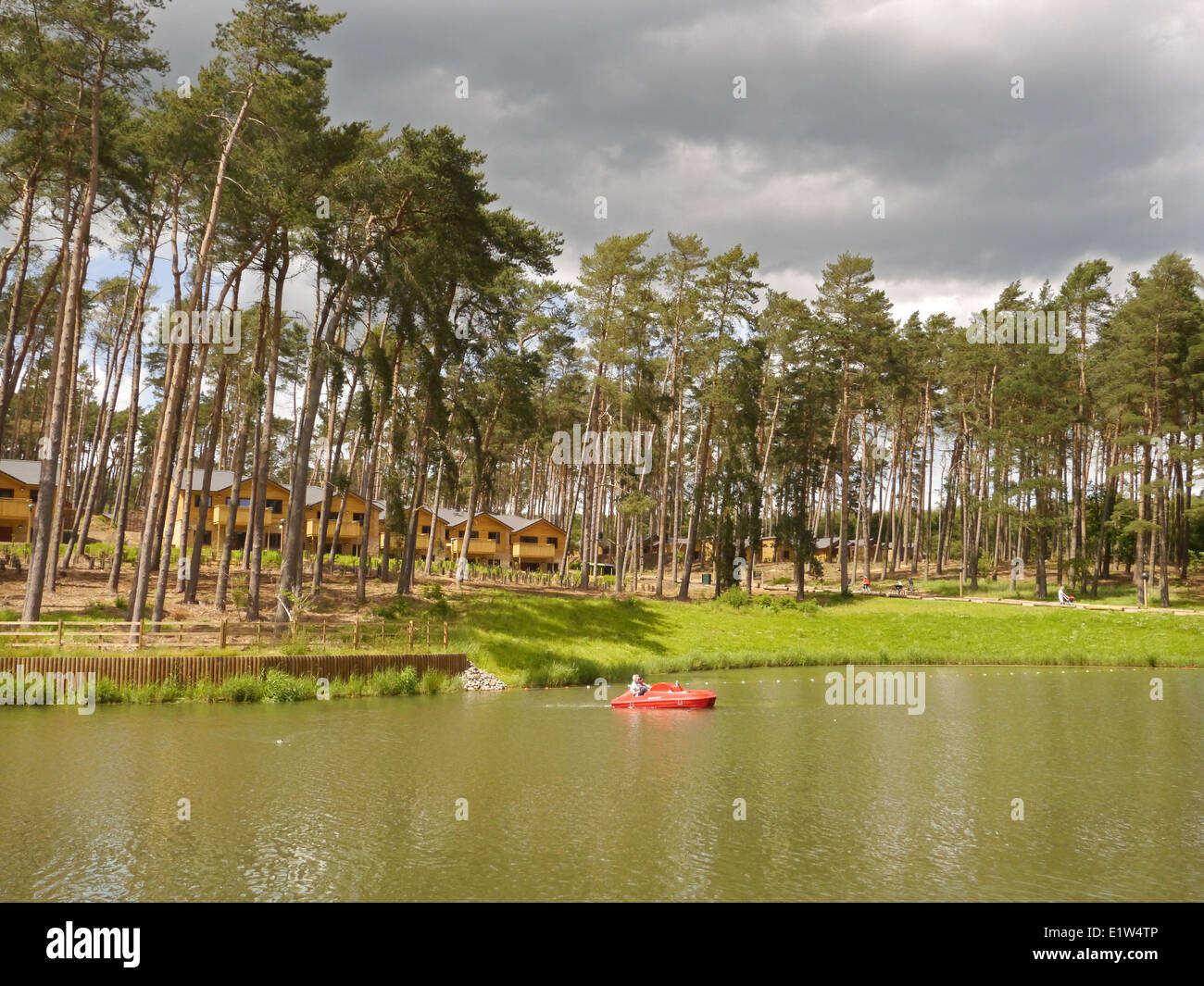 Center Parcs at Woburn Forest Stock Photo - Alamy
