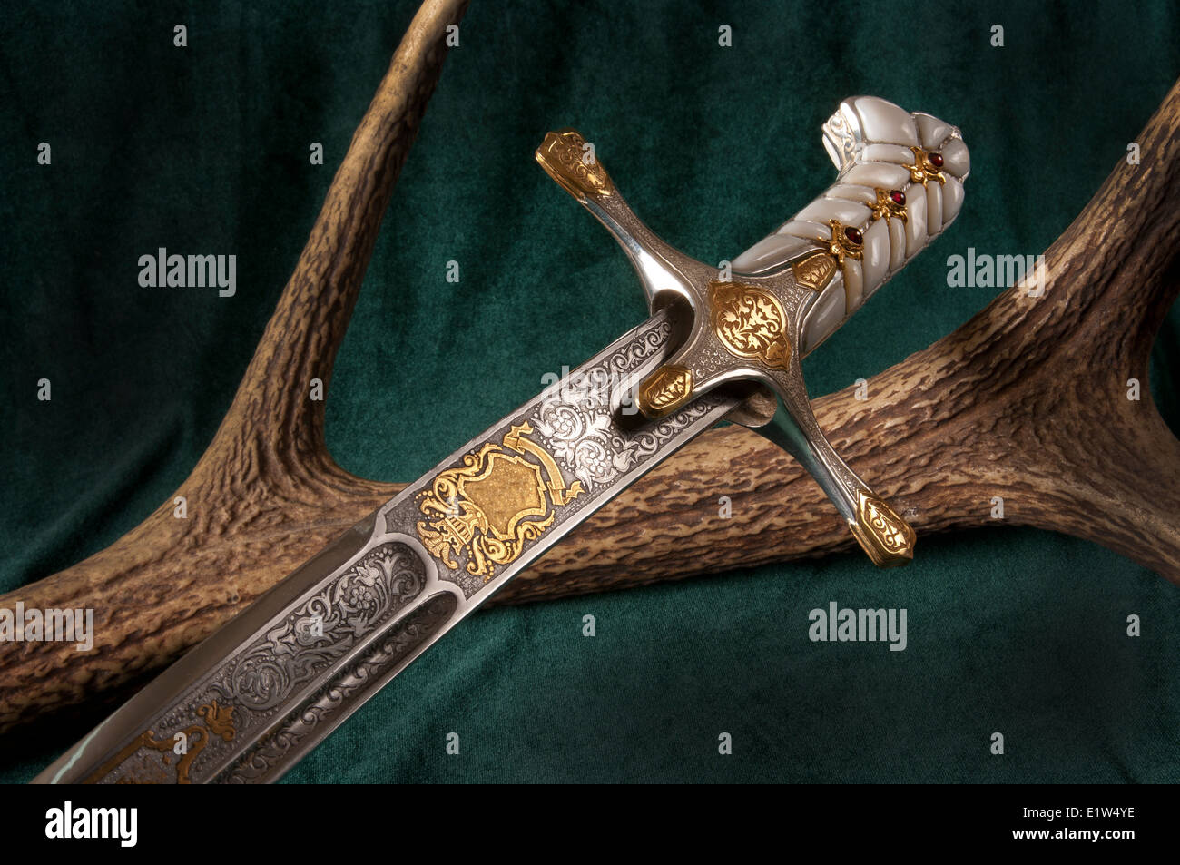 Ancient sabre. A smart variant of the fighting weapon Stock Photo - Alamy