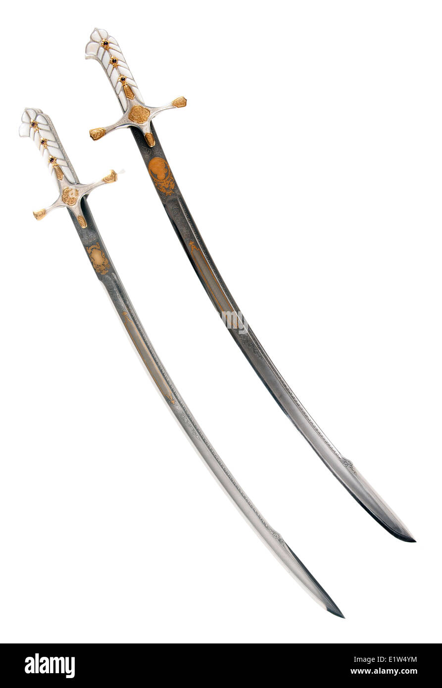 Ancient sabre. A smart variant of the fighting weapon Stock Photo - Alamy