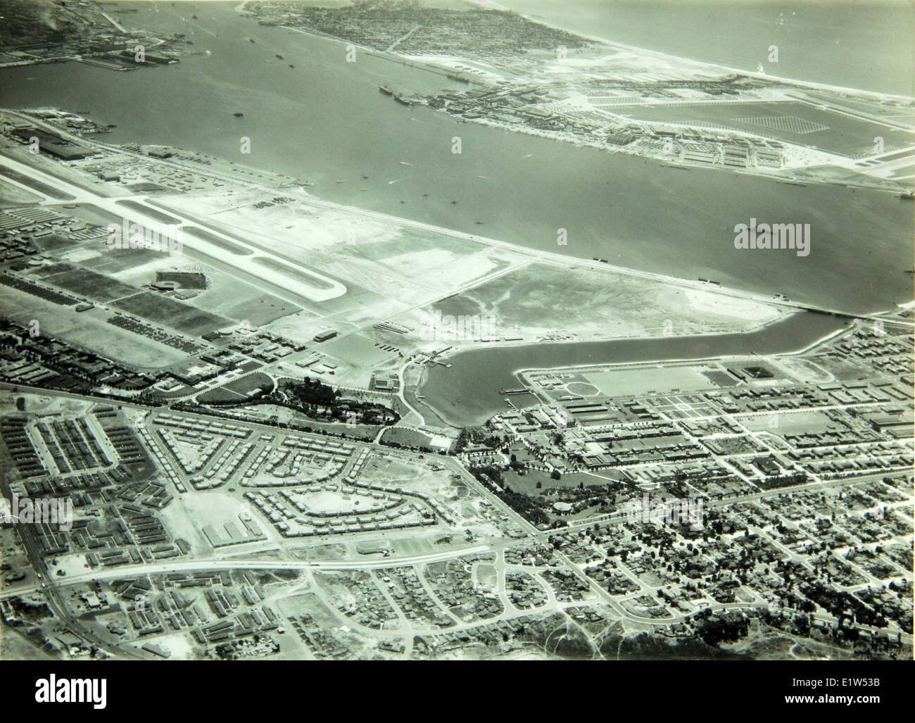 Lindbergh Field, now known as San Diego International Airport, is a ...