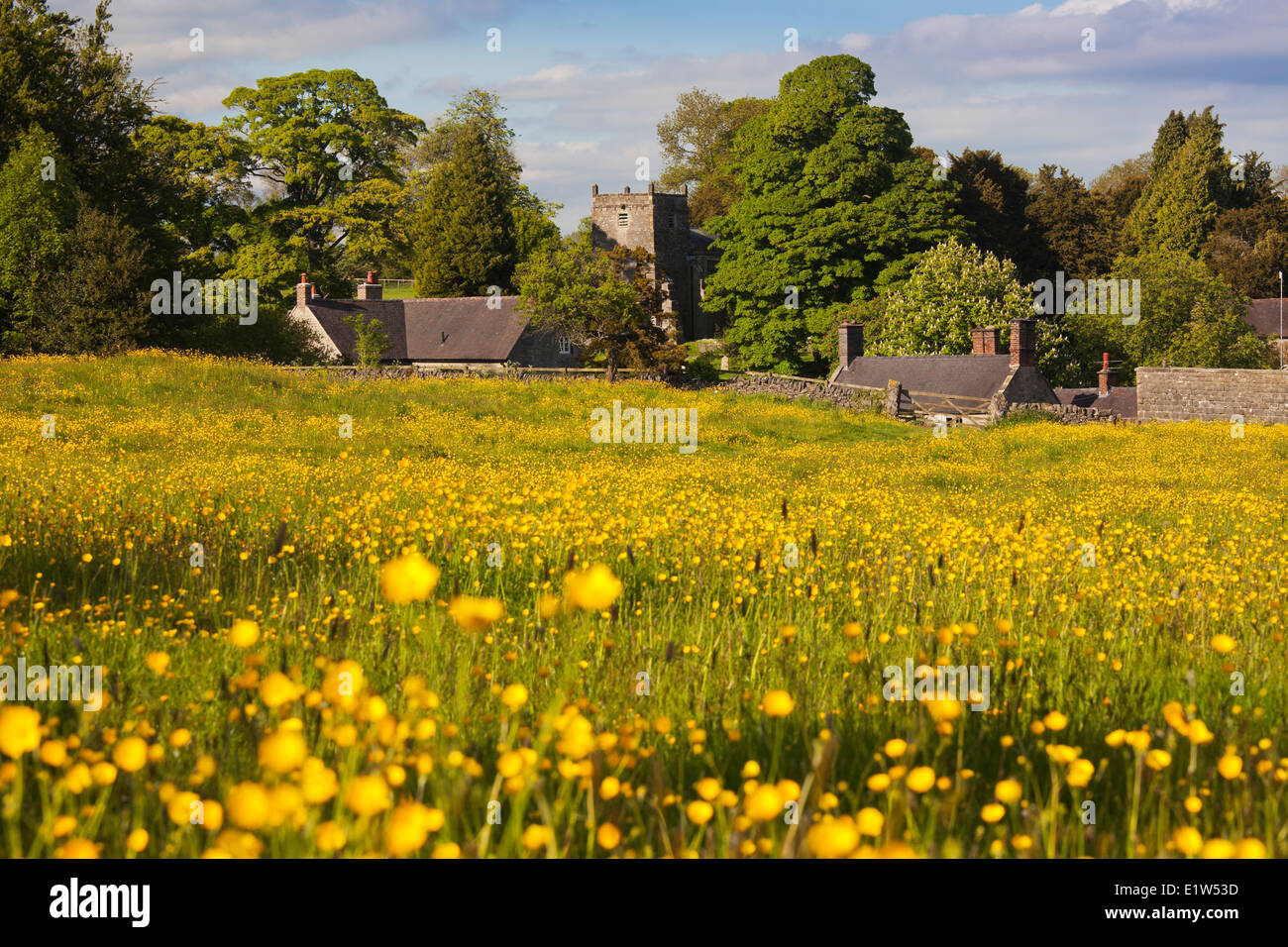 Tissington village hi-res stock photography and images - Alamy