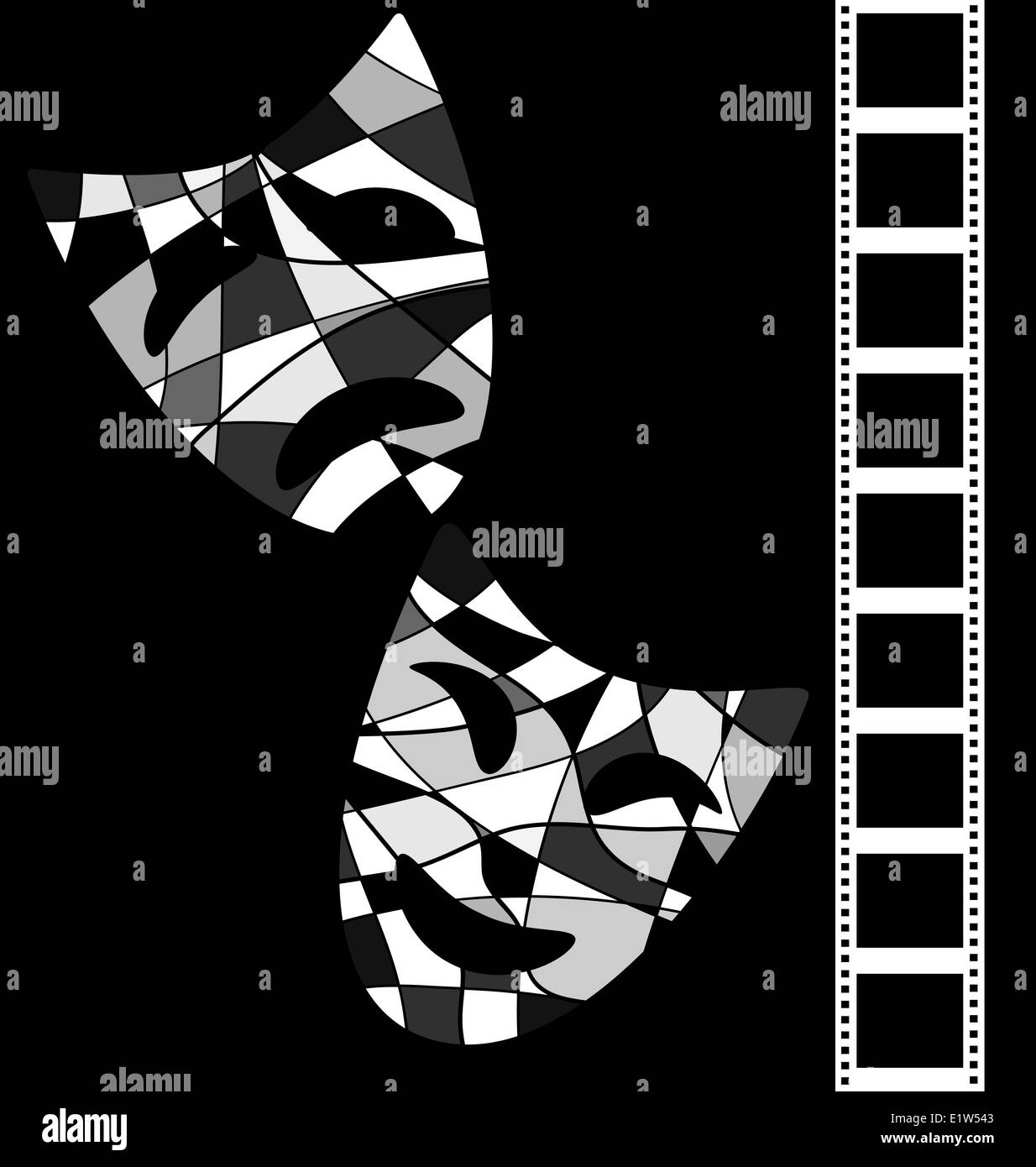 Comedy and tragedy masks hi-res stock photography and images - Alamy