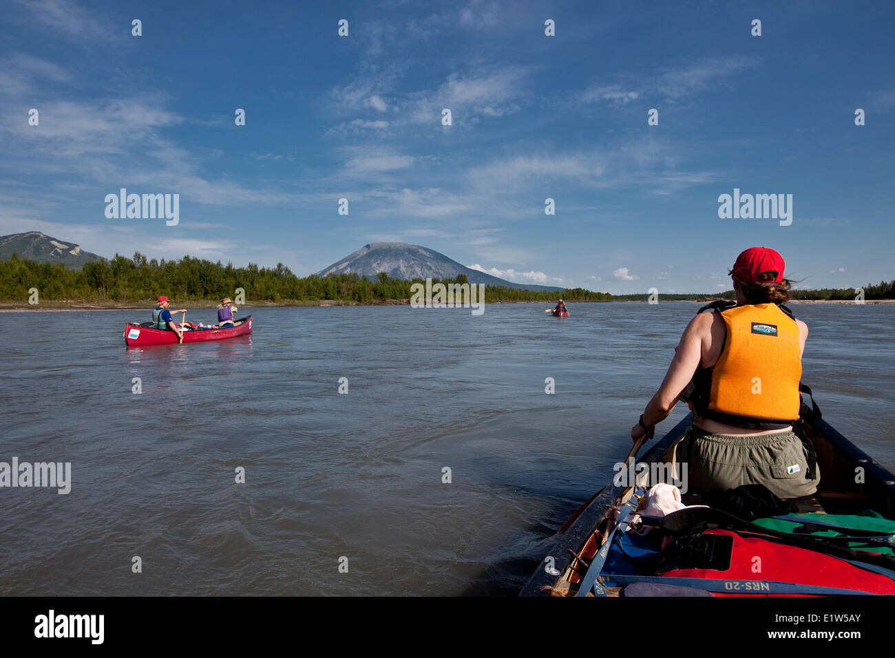 Three canoes on nahanni river hi-res stock photography and images - Alamy