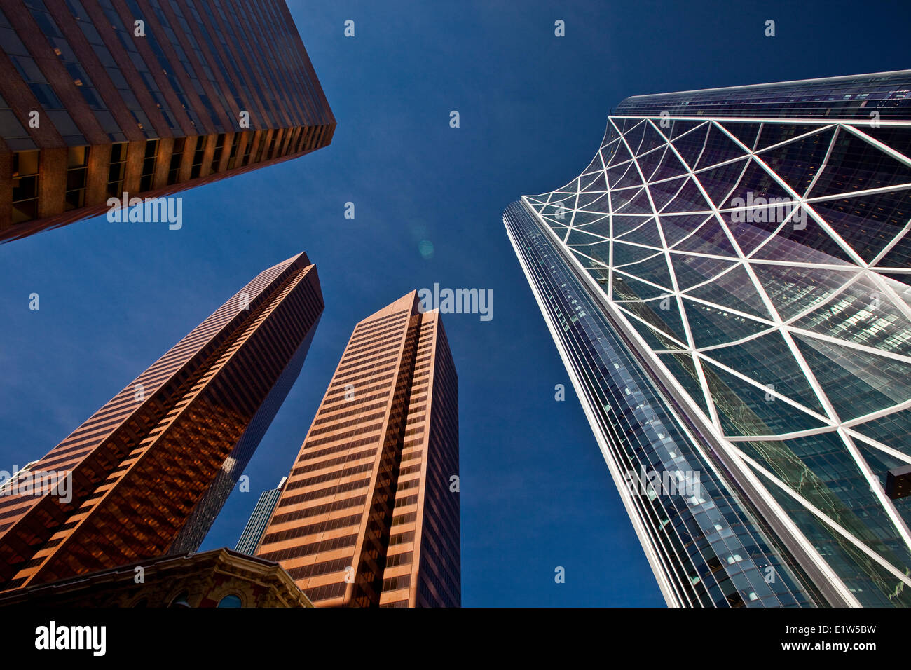 Bow Tower and Suncor Energy Centre, Calgary, AB, Canada Stock Photo - Alamy