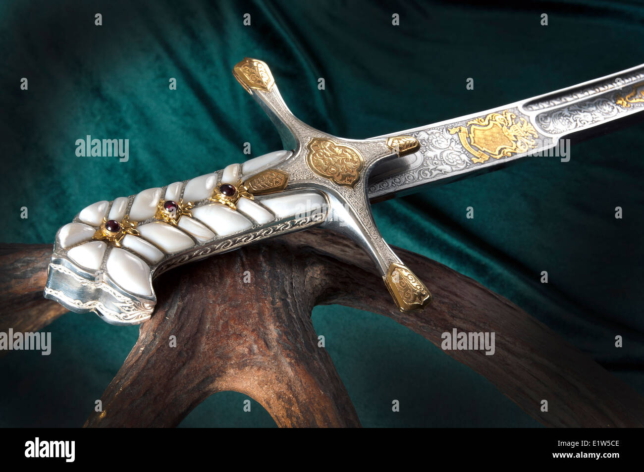 Ancient sabre. A smart variant of the fighting weapon Stock Photo - Alamy