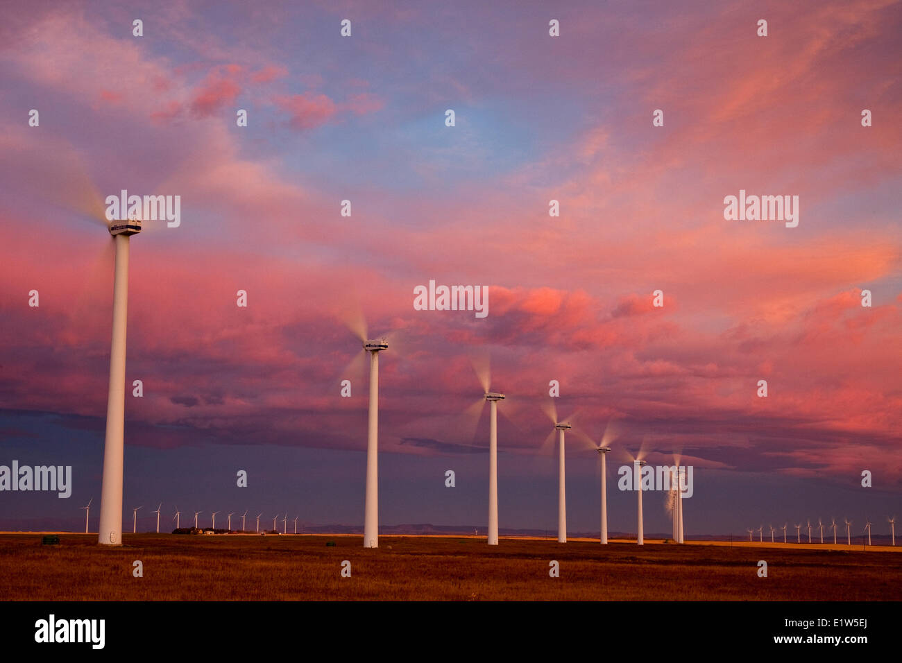 Fort macleod wind turbine hi-res stock photography and images - Alamy
