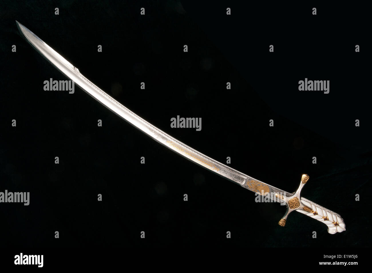 Ancient sabre. A smart variant of the fighting weapon Stock Photo - Alamy