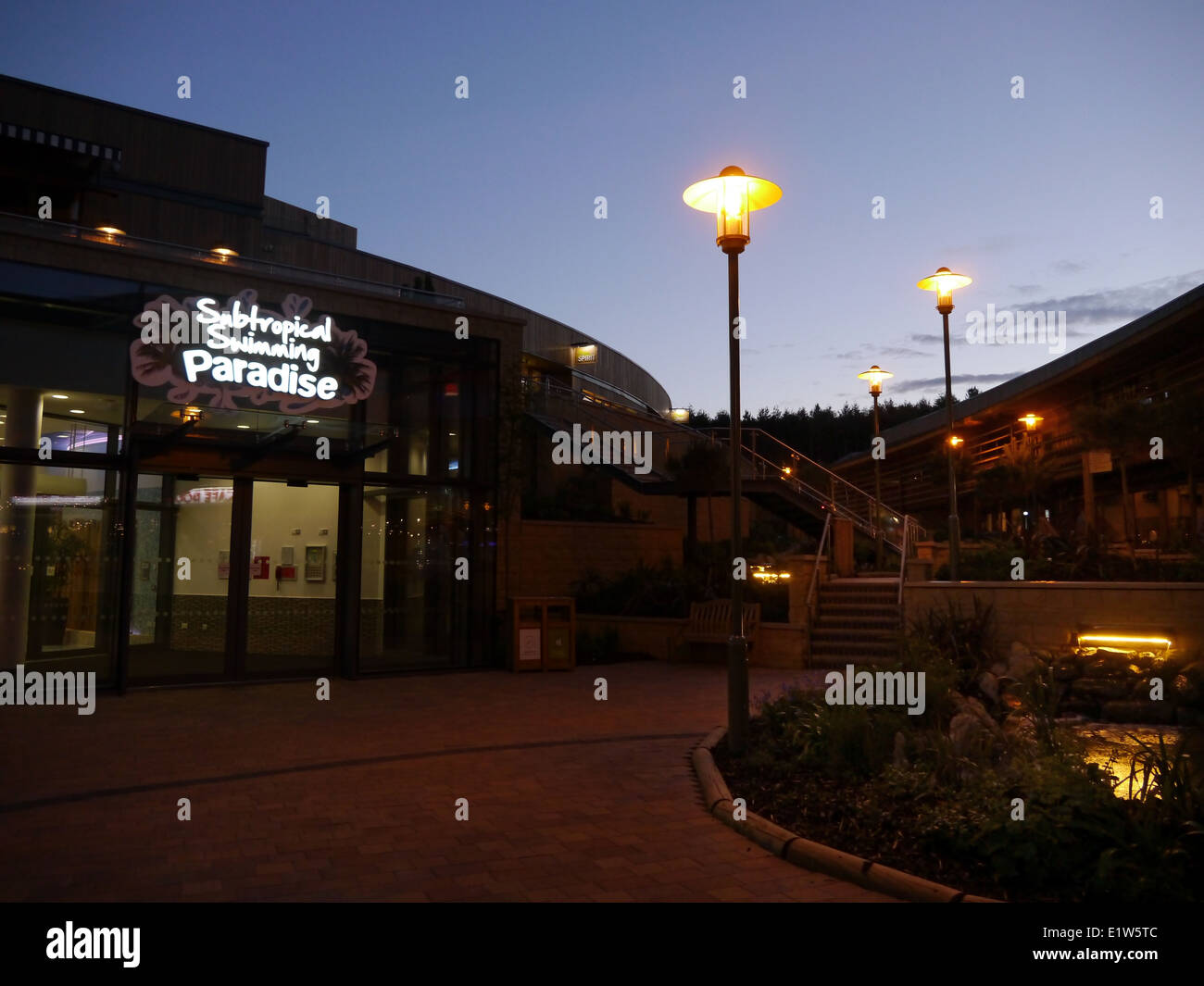 Center Parcs at Woburn Forest Stock Photo - Alamy
