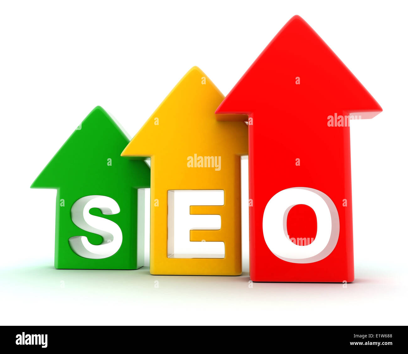 Search engine optimization symbol (done in 3d Stock Photo - Alamy