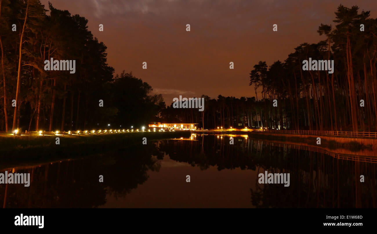 Center Parcs at Woburn Forest Stock Photo - Alamy