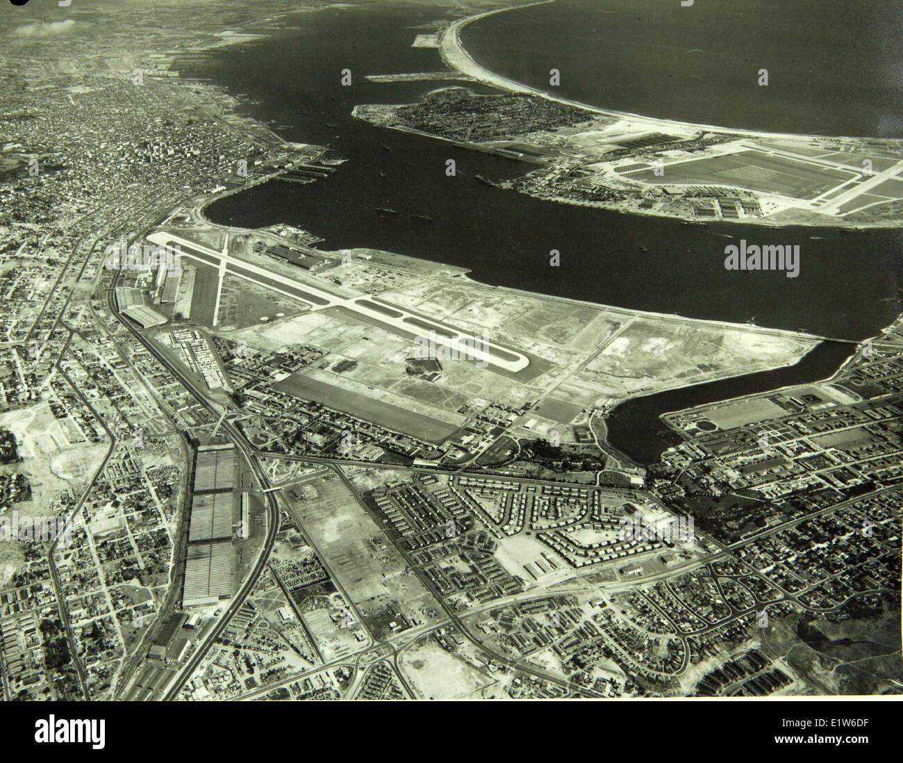 Lindbergh Field, now known as San Diego International Airport, is ...