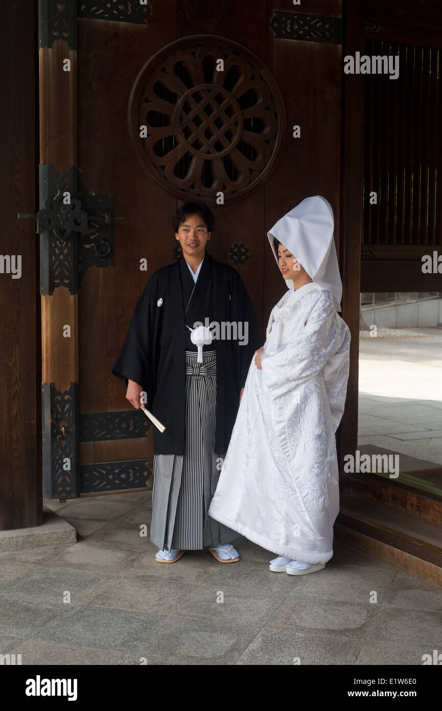 Japan, Tokyo2014 - Meiji Shinto Shrine Traditional Shinto Wedding Stock ...