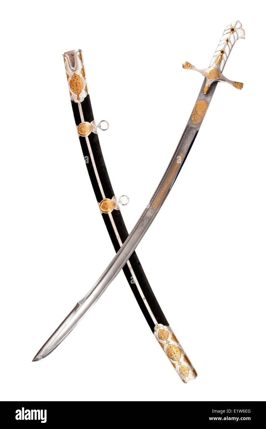 Ancient sabre. A smart variant of the fighting weapon Stock Photo - Alamy