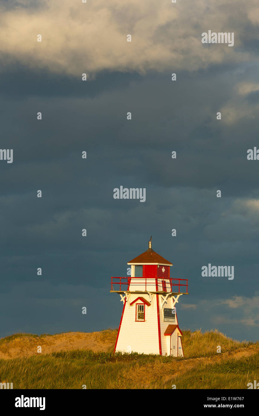Lighthouse, Covehead, Prince Edward Island National Park, Canada Stock ...
