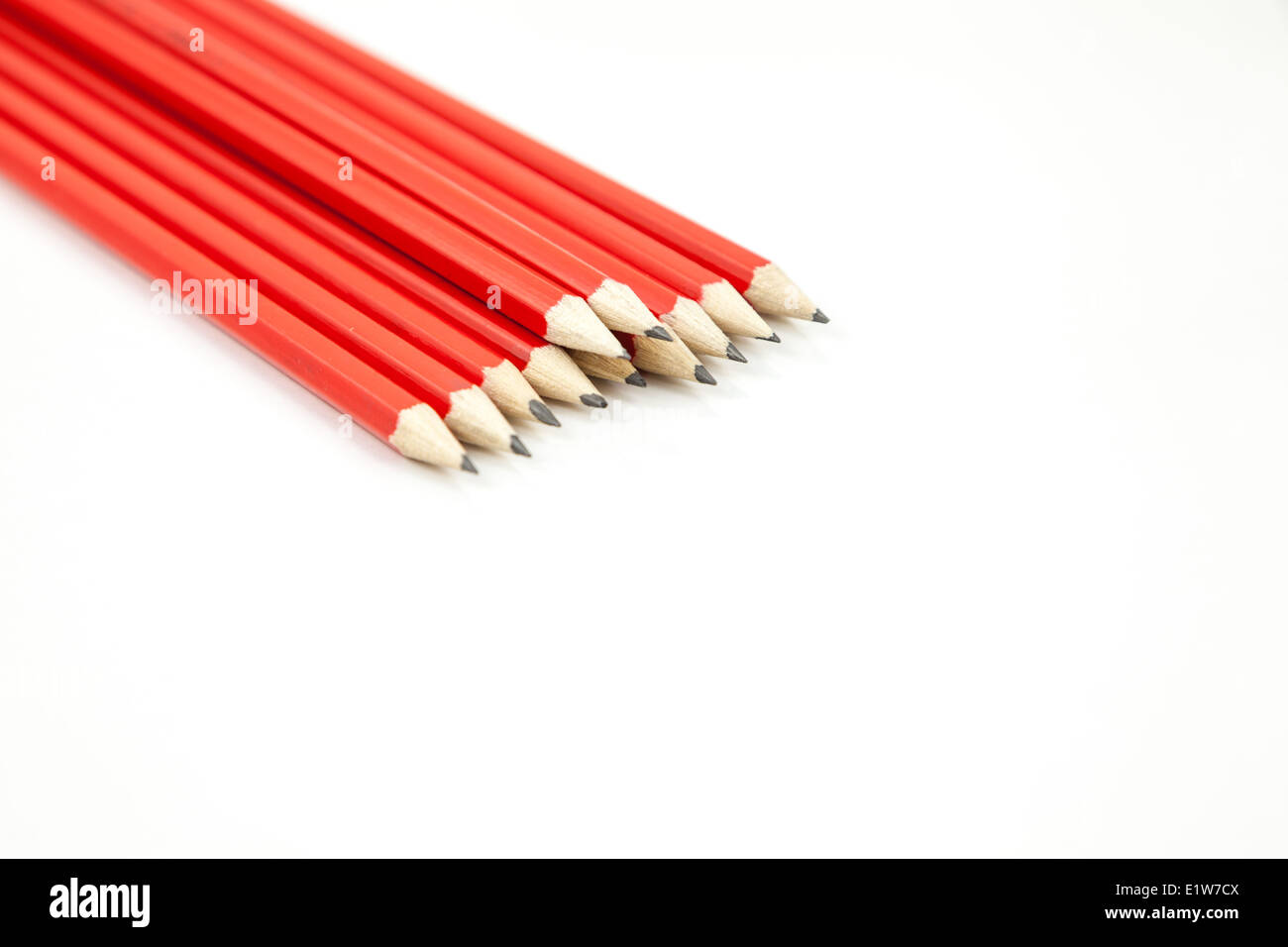 Sharp red pencil hi-res stock photography and images - Alamy