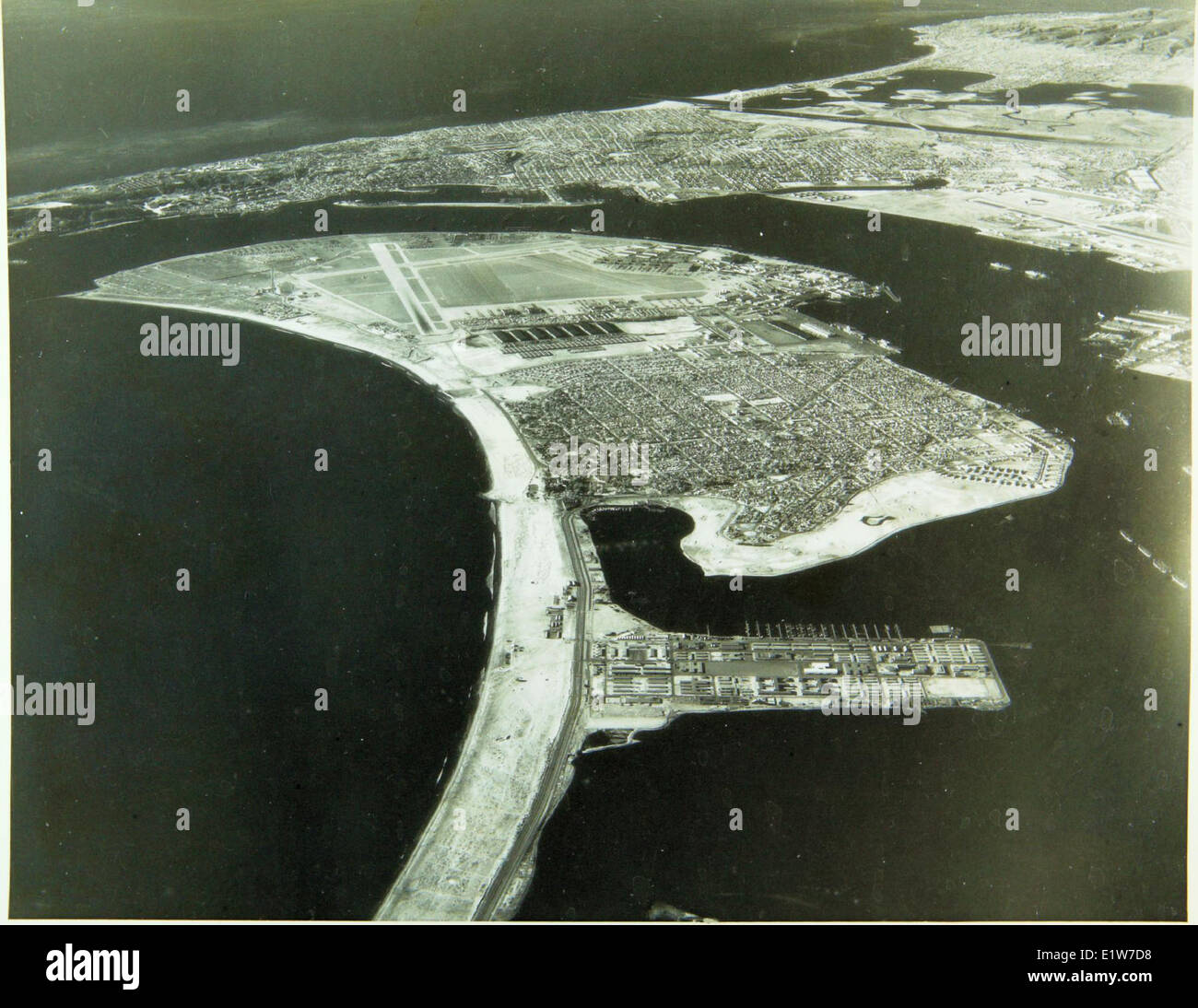 Lindbergh Field in San Diego, CA, is a major airport and historical ...