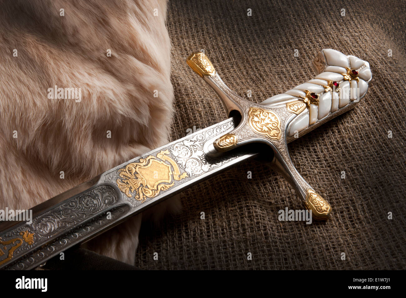 Ancient sabre. A smart variant of the fighting weapon Stock Photo - Alamy
