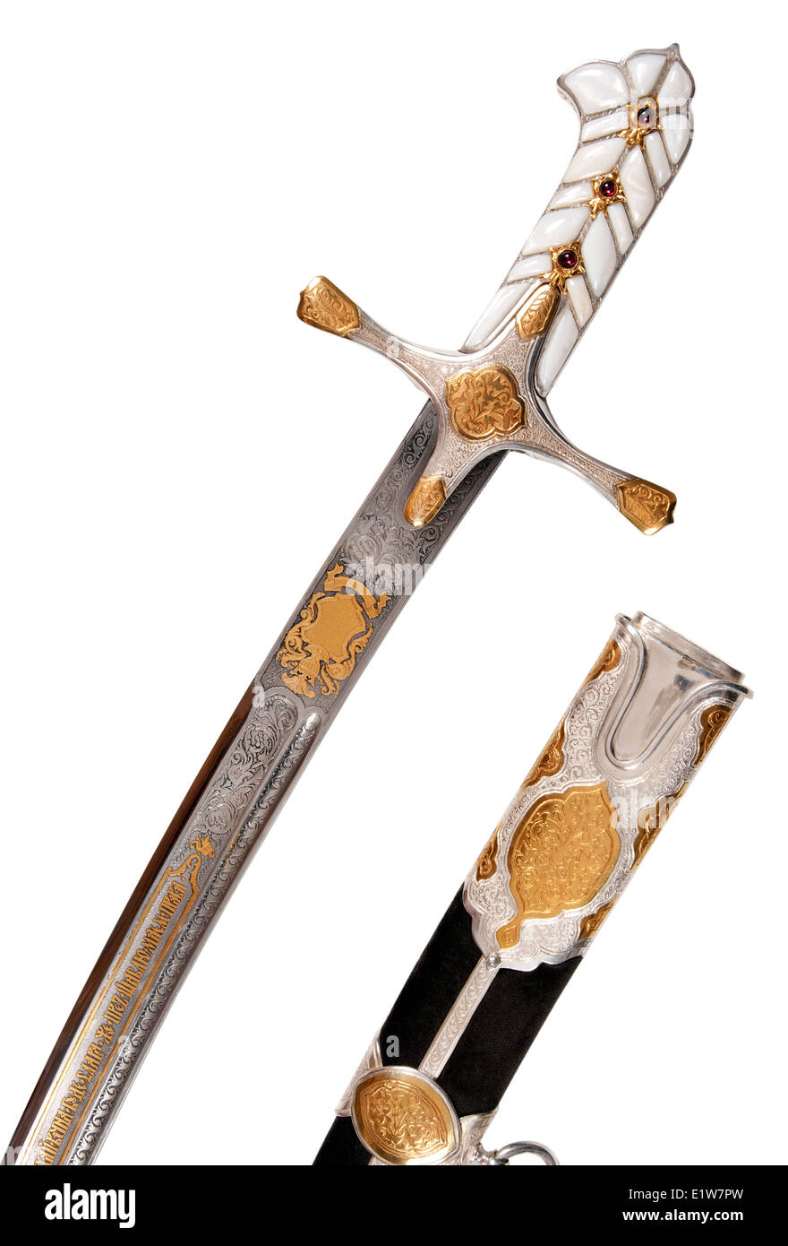 Ancient sabre. A smart variant of the fighting weapon Stock Photo - Alamy