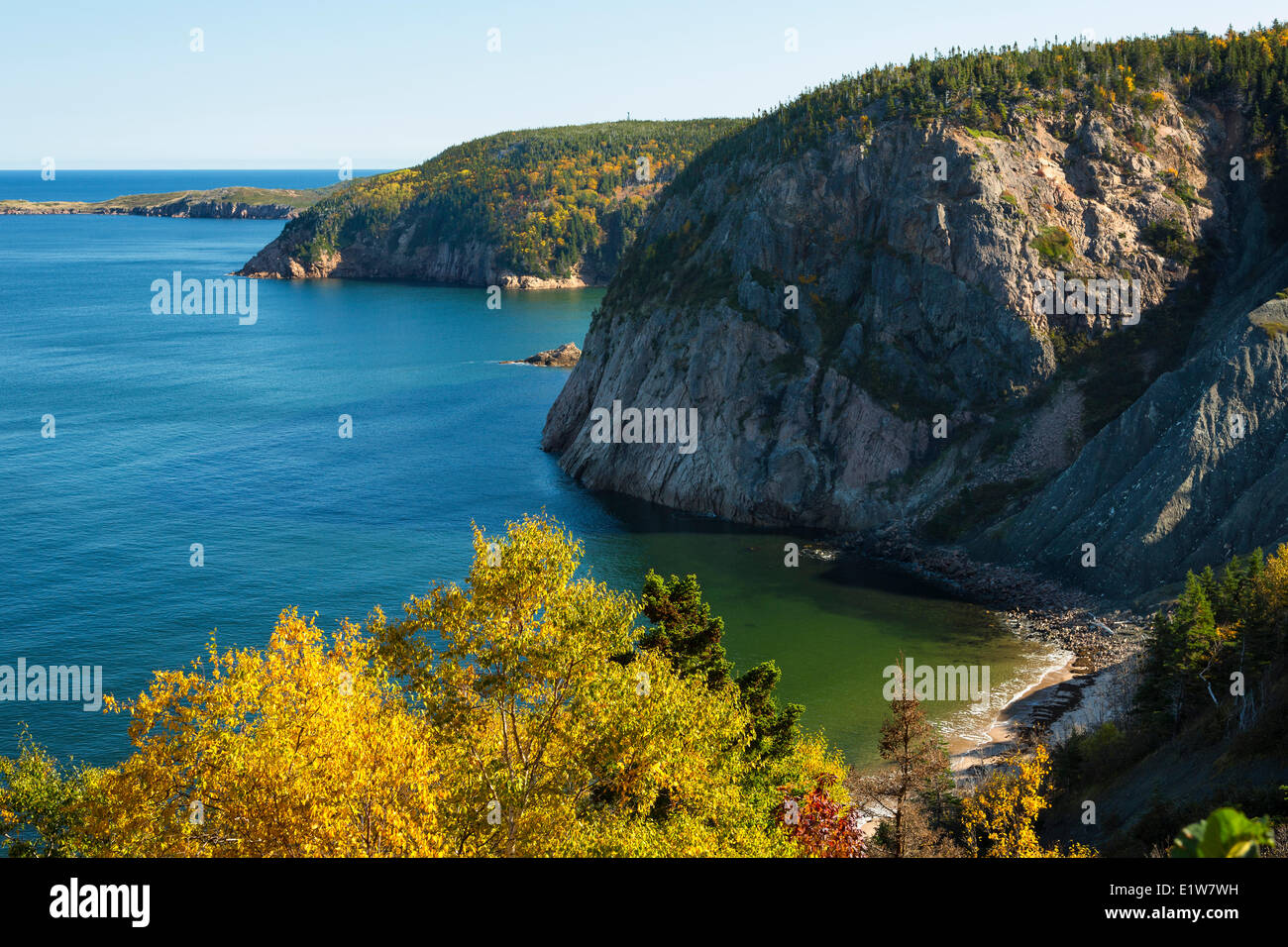 Cliffs, Scotch Cove, Cape Breton, Nova Scotia, Canada Stock Photo - Alamy
