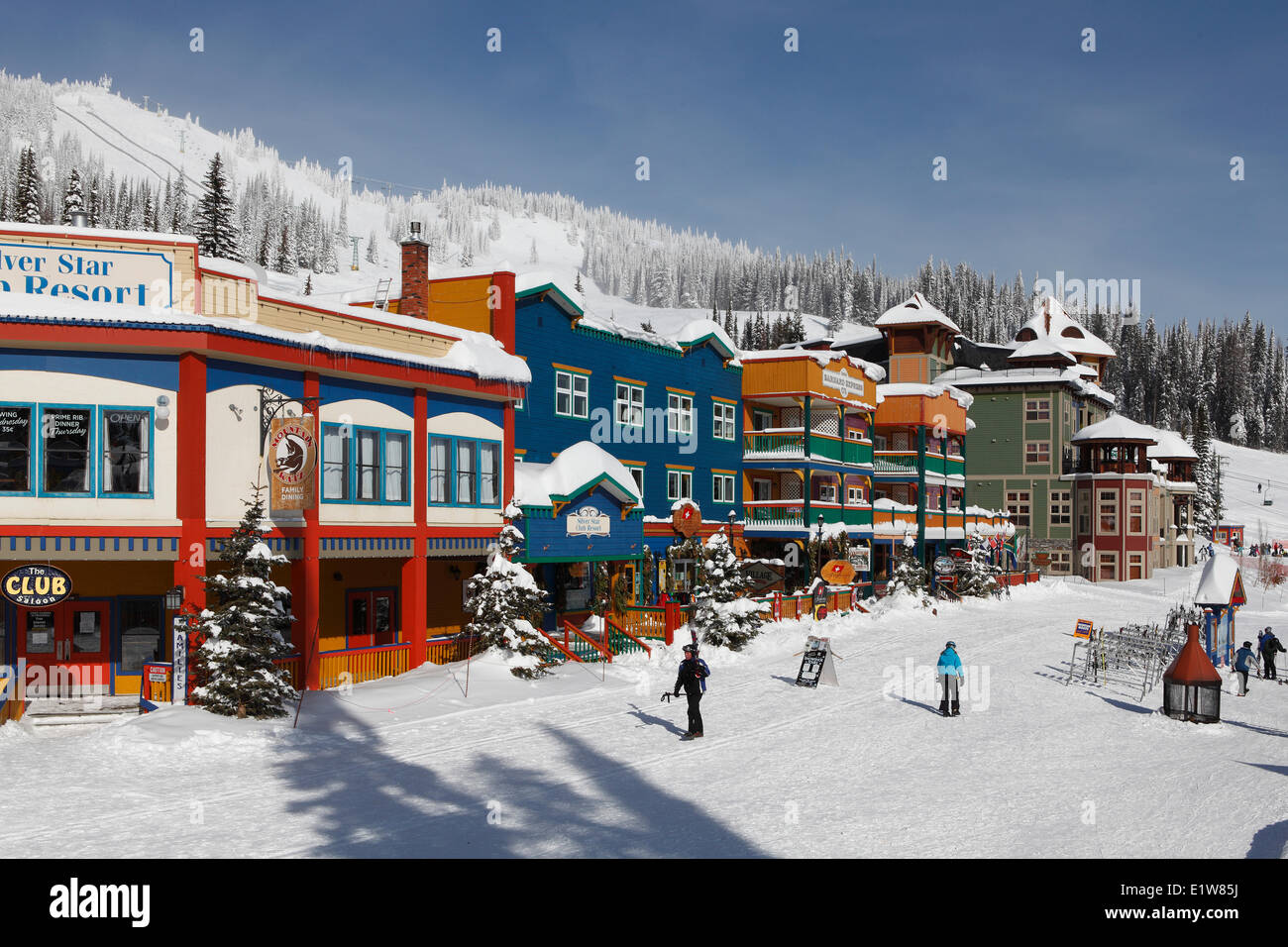 Silver Star Mountain Resort High Resolution Stock Photography and ...