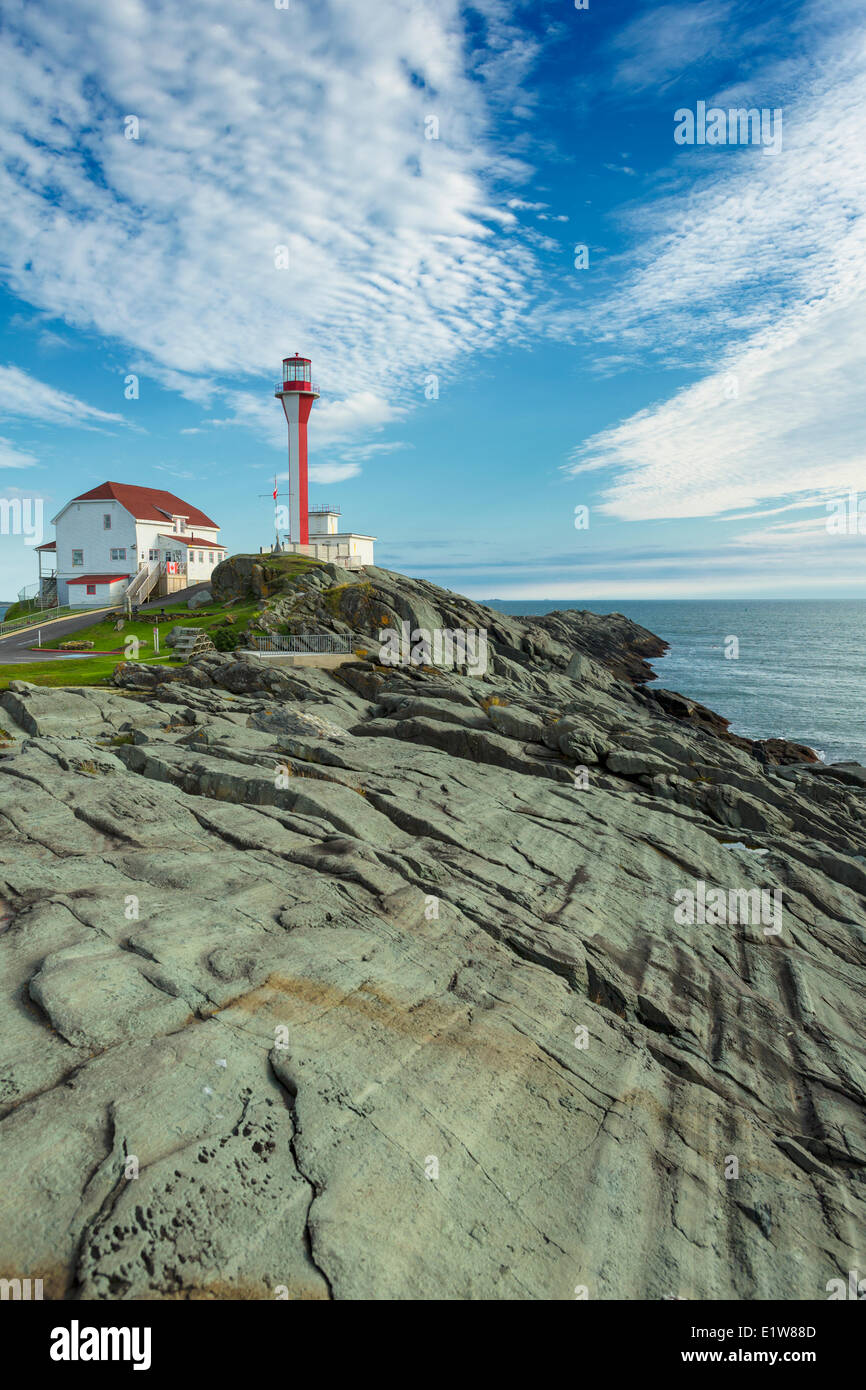 Cape Forchu Lighthouse, Nova Scotia, Canada Stock Photo - Alamy